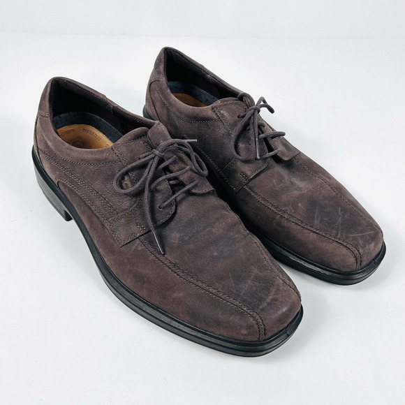 Ecco | Shoes | Ecco Helsinki Bike Box Toe Oxford Eur 47 Us 3 135 Brown ...